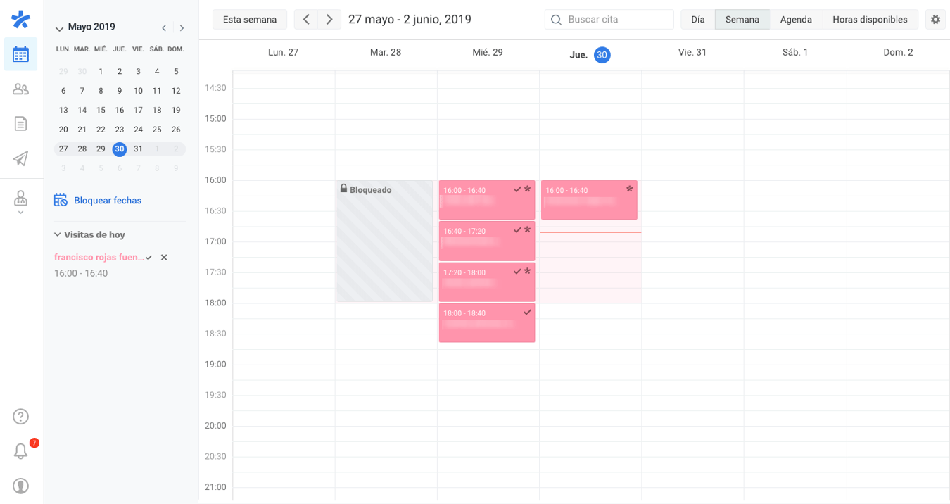 Cómo bloquear fechas